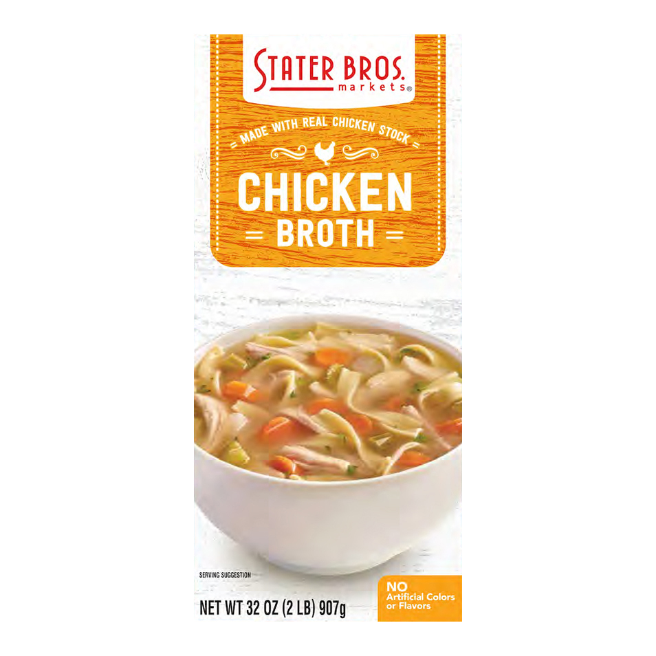 Stater Bros. Markets Chicken Broth 32 oz