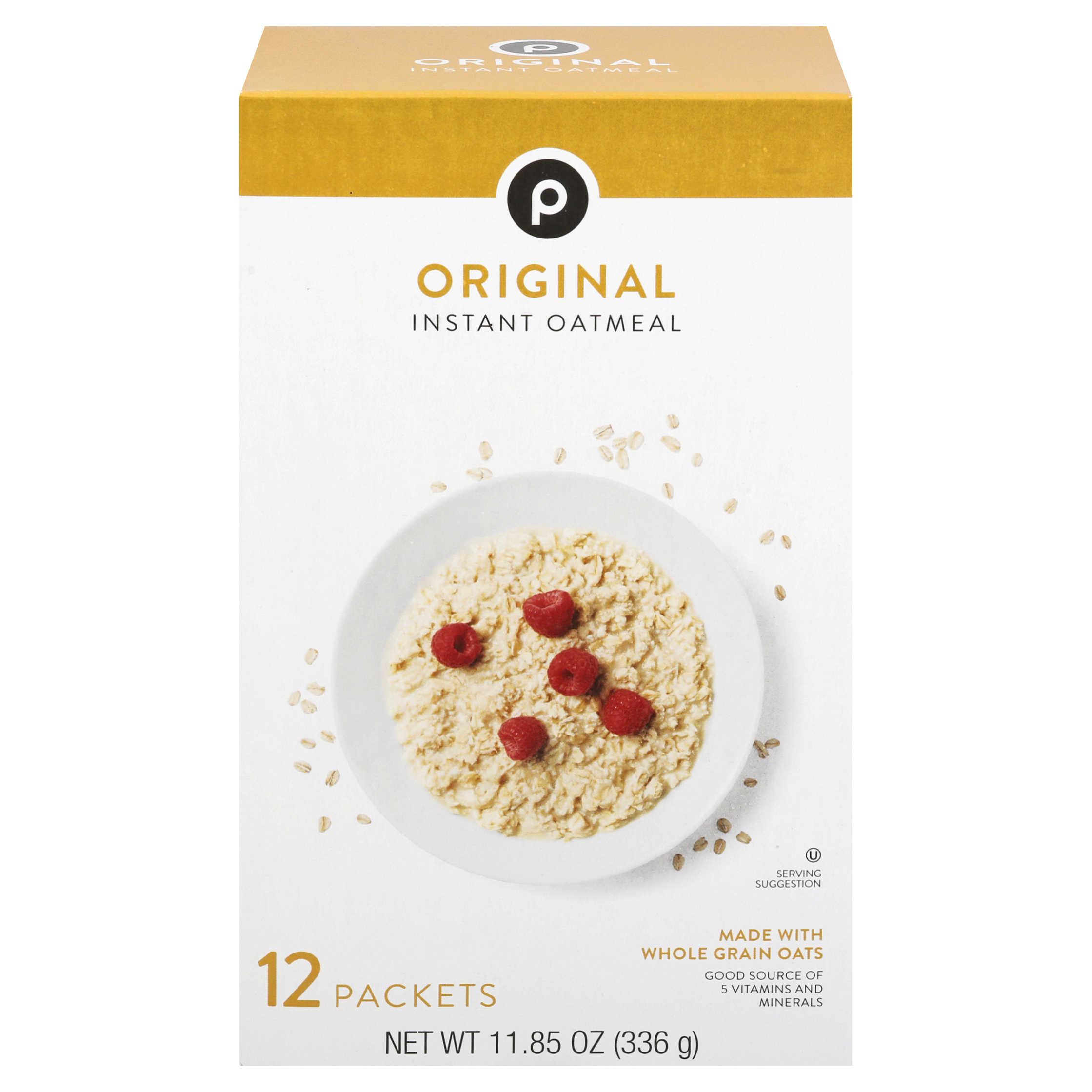 Publix Original Instant Oatmeal 12 ea BOX