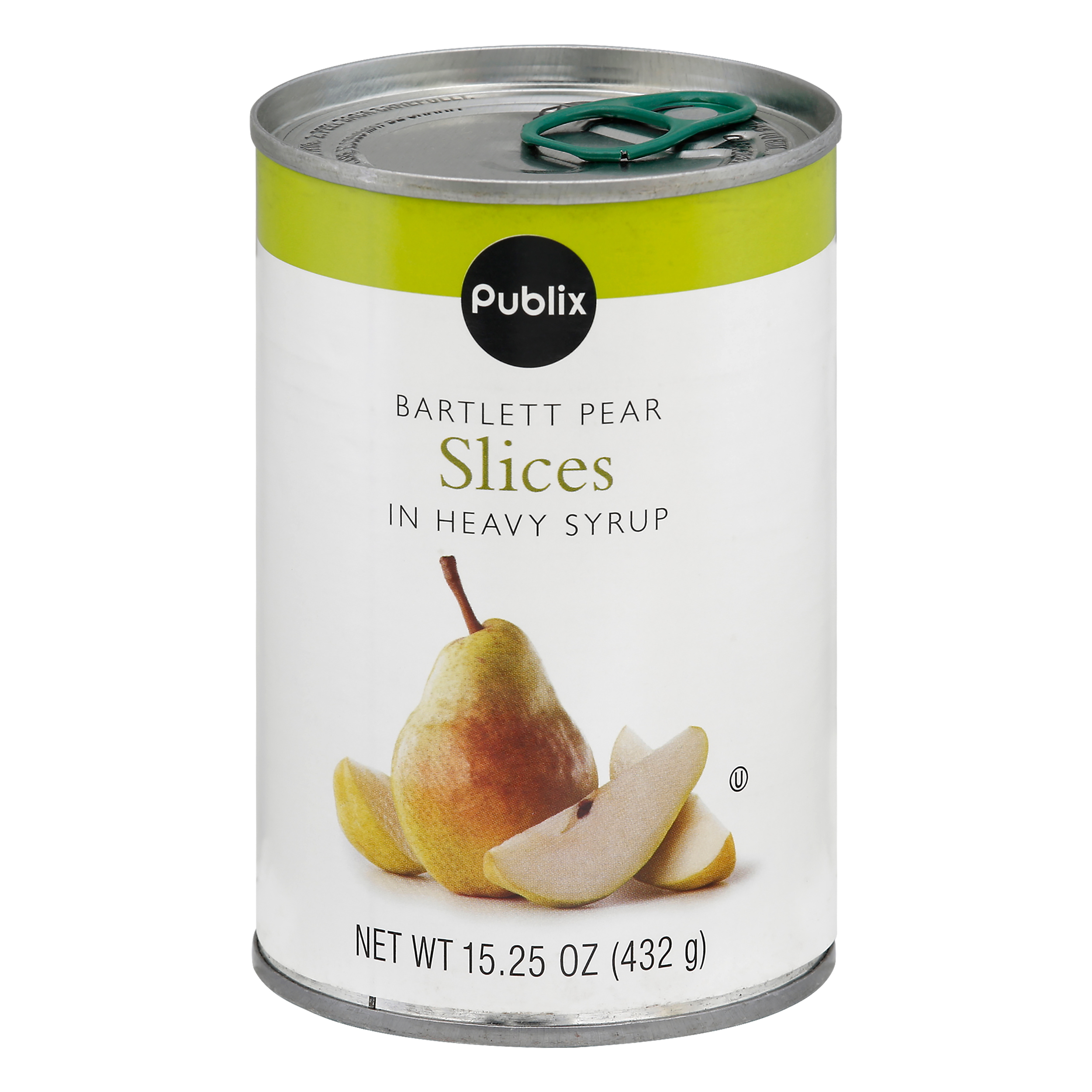 Publix Bartlett Pear Slices 15.25 oz CAN