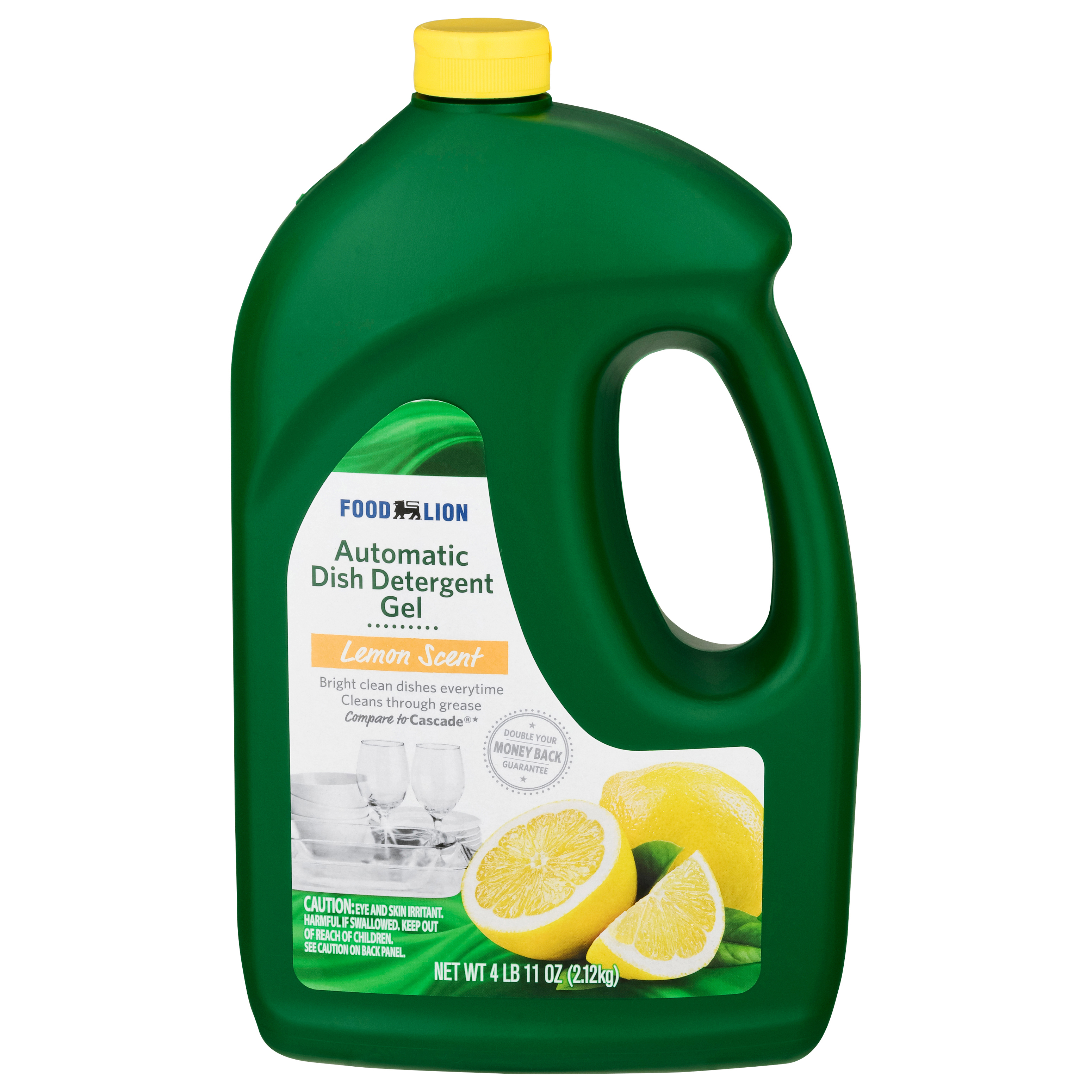 Food Lion Automatic Lemon Scent Dish Detergent Gel 75 oz