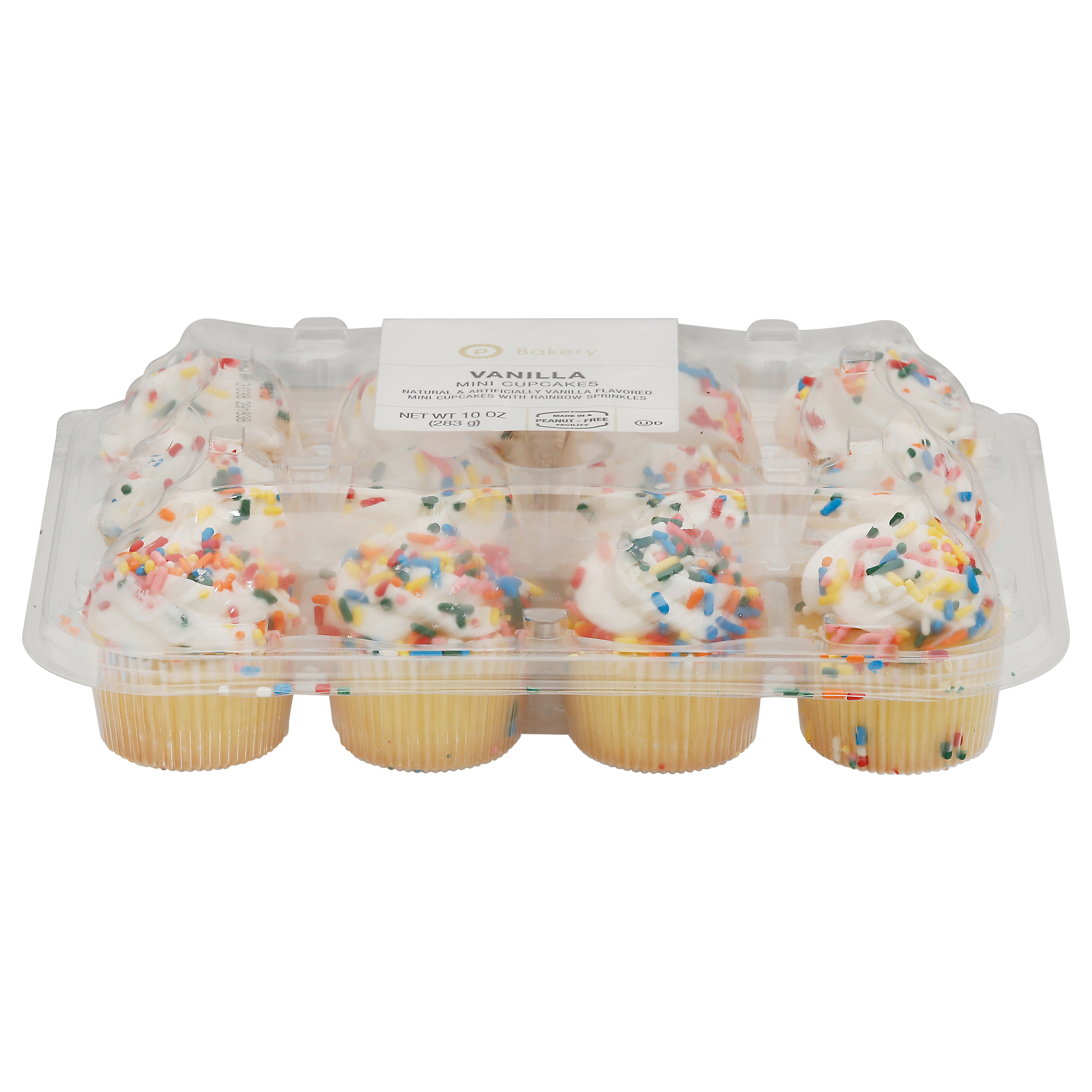 Publix Bakery Vanilla Cupcakes Mini 10 oz