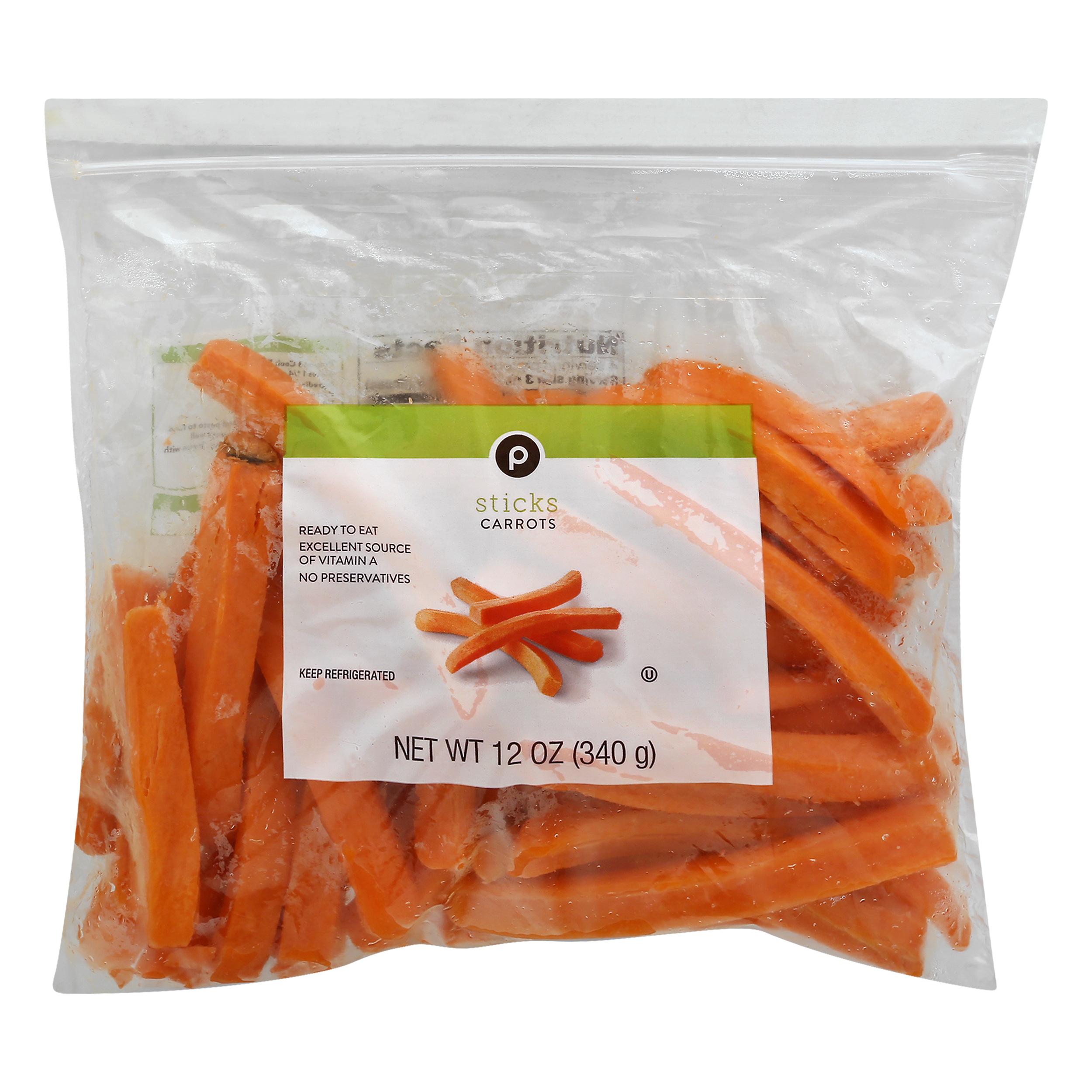 Publix Sticks Carrots 12 oz BAG