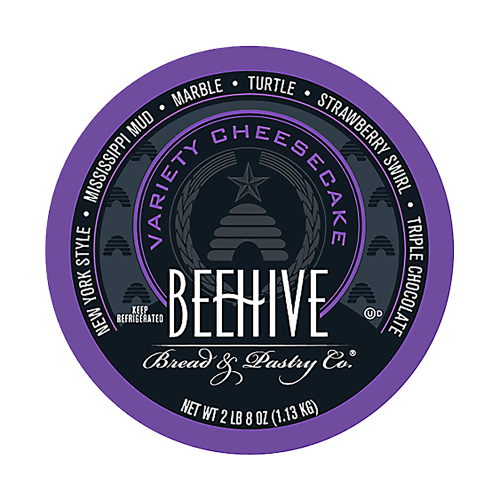 BeeHive Bread & Pastry Co. Variety Cheesecake 40 oz