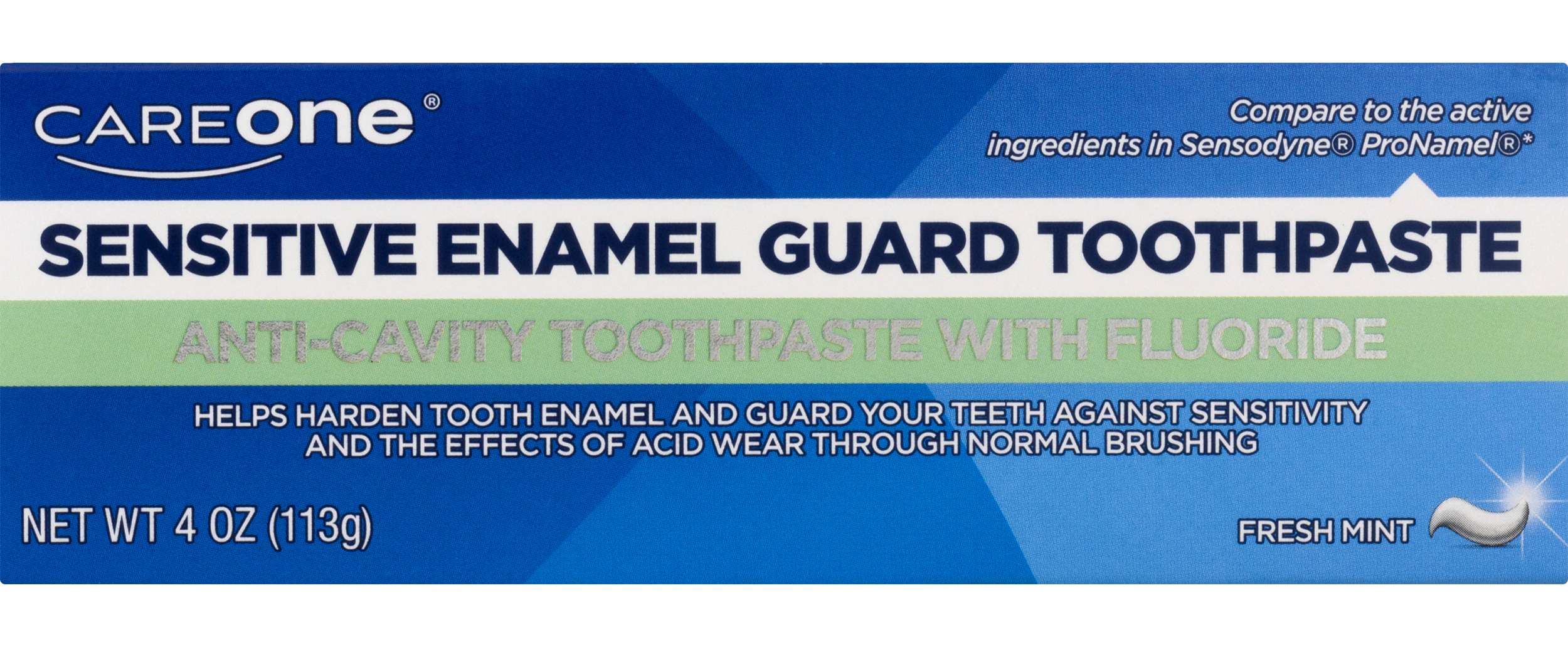 CareOne Toothpaste, Anti-Cavity, Sensitive Enamel Guard, with Fluoride ...