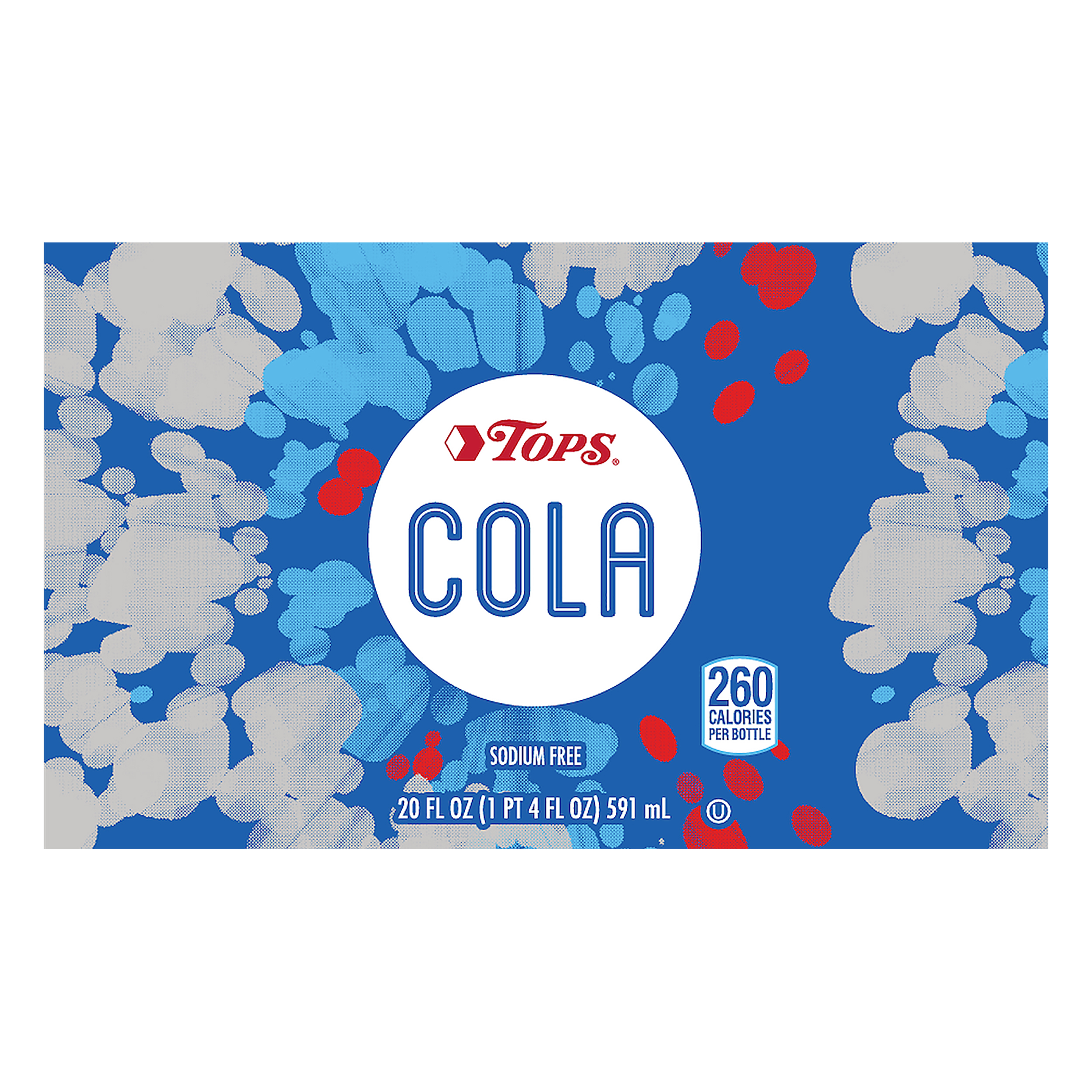 Tops Cola 20 oz BOTTLE