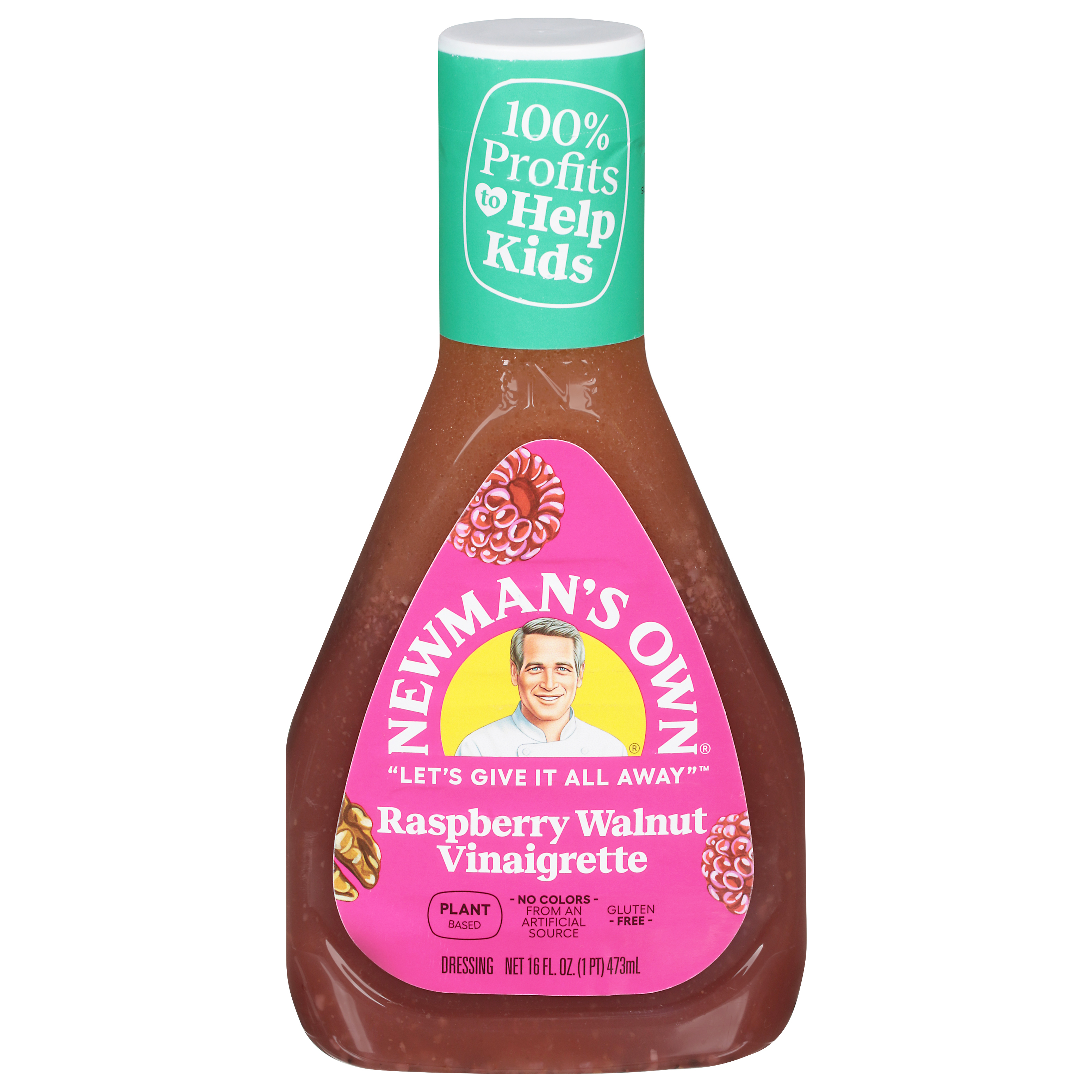 Newman's Own Raspberry Walnut Vinaigrette Dressing 16 fl oz