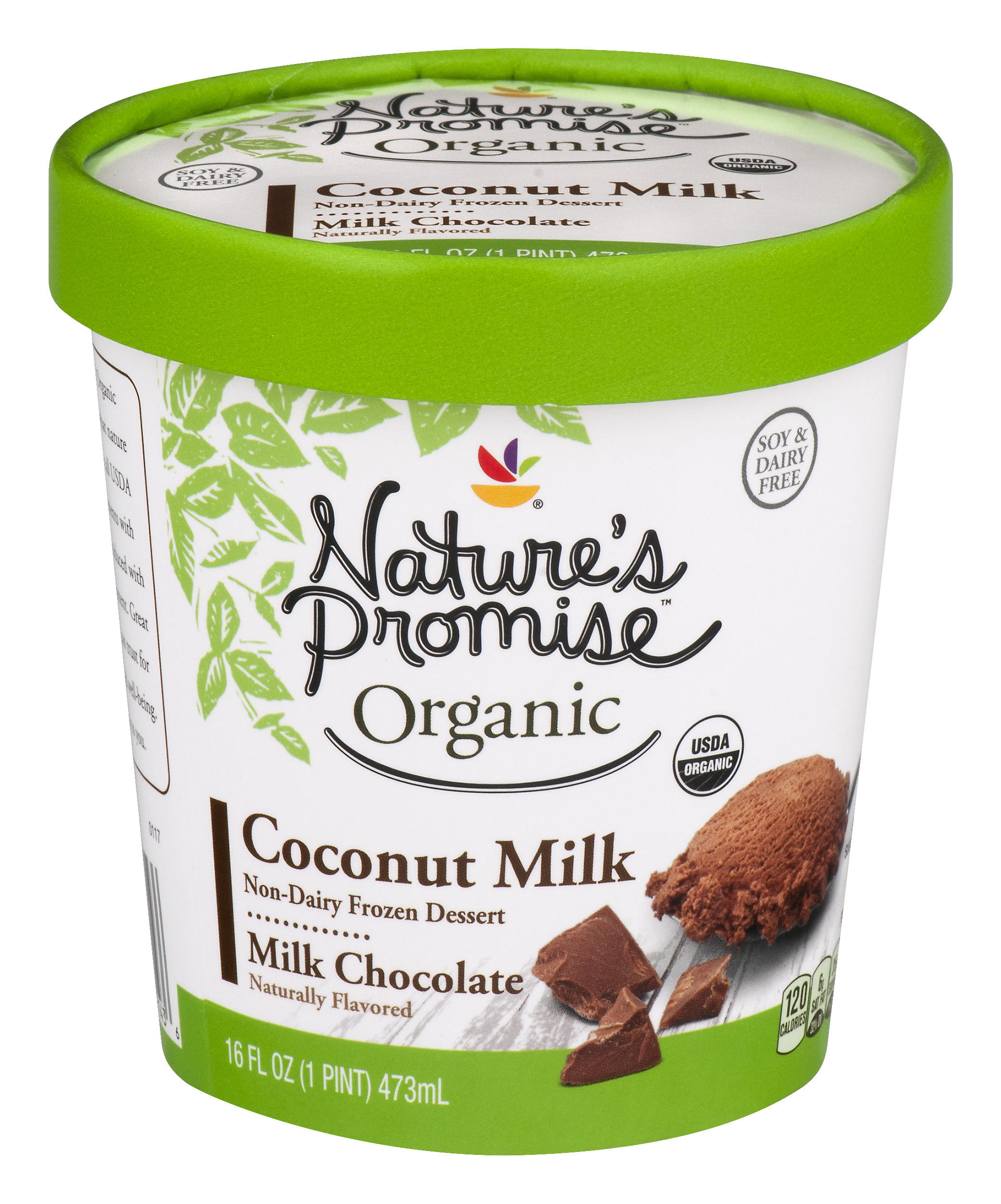 Natures Promise Organic Non Dairy Coconut Milk Frozen Dessert Milk