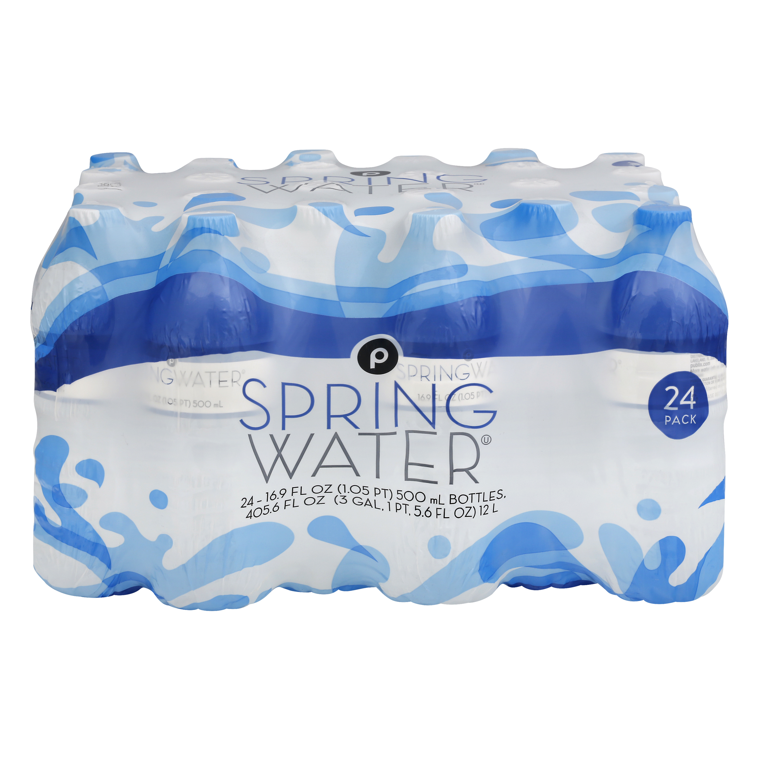 Publix 24 Pack Spring Water 24 ea OVERWRAP
