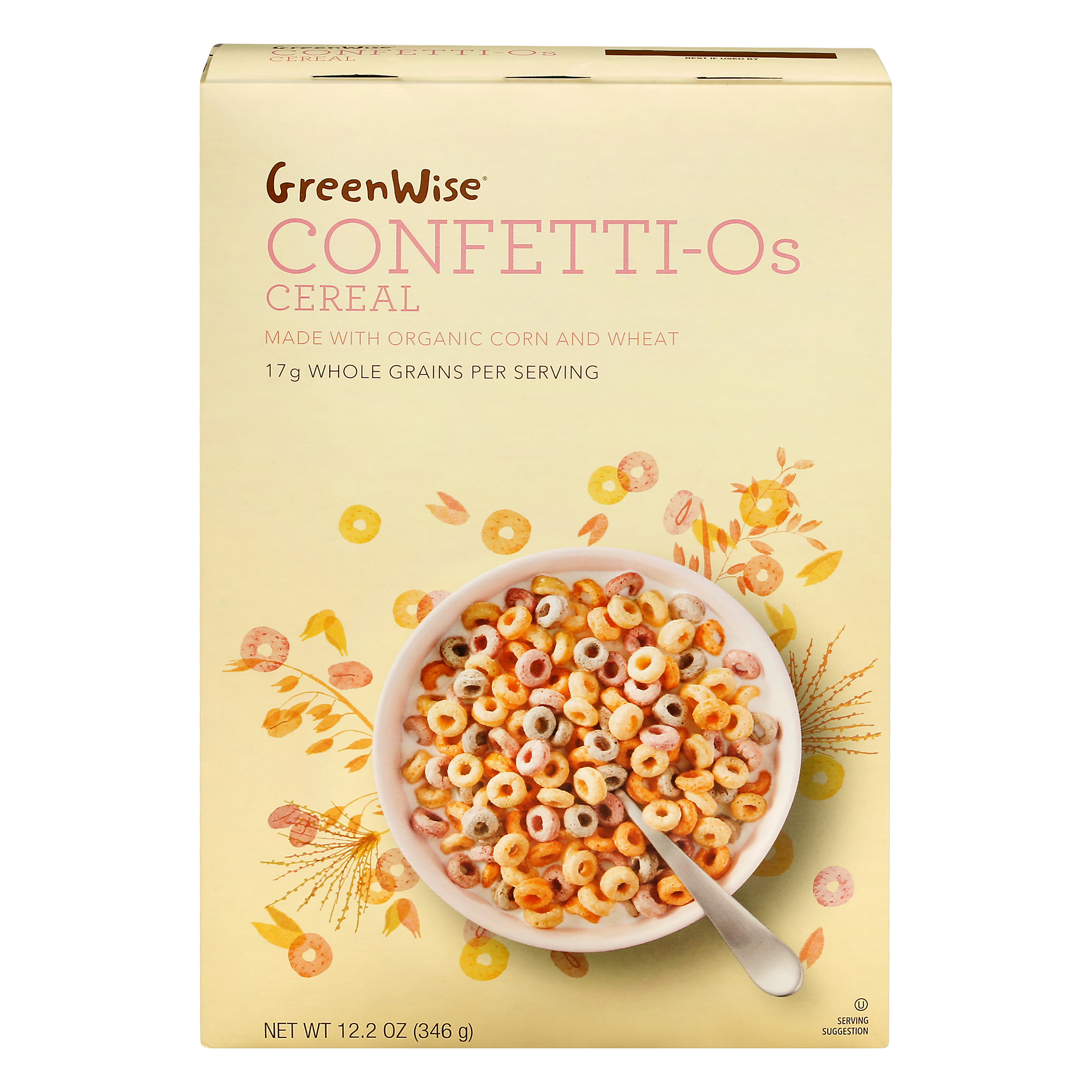 GreenWise Confetti-Os Cereal 12.2 oz BOX