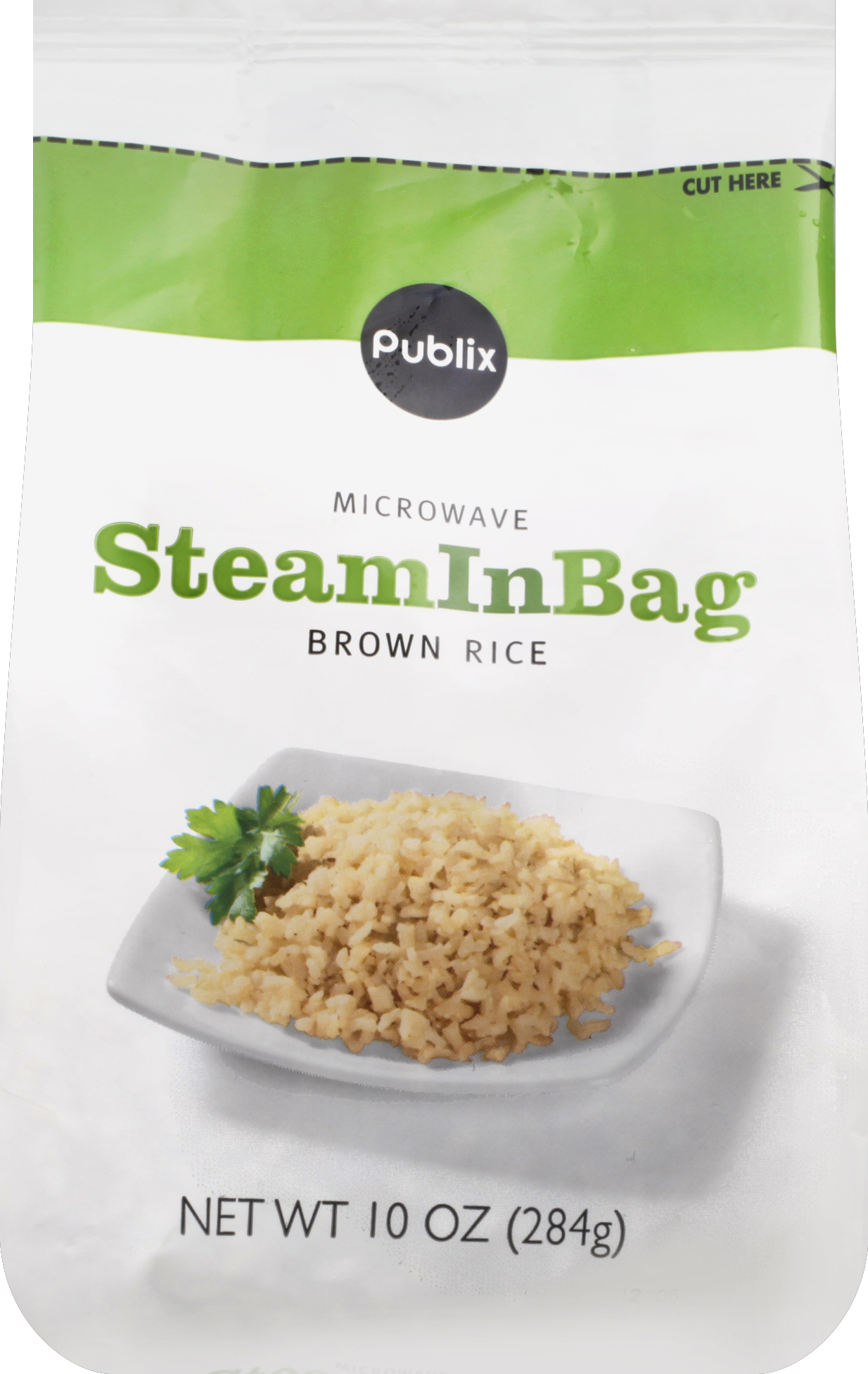 Publix Steam in Bag Brown Rice 10 oz BAG