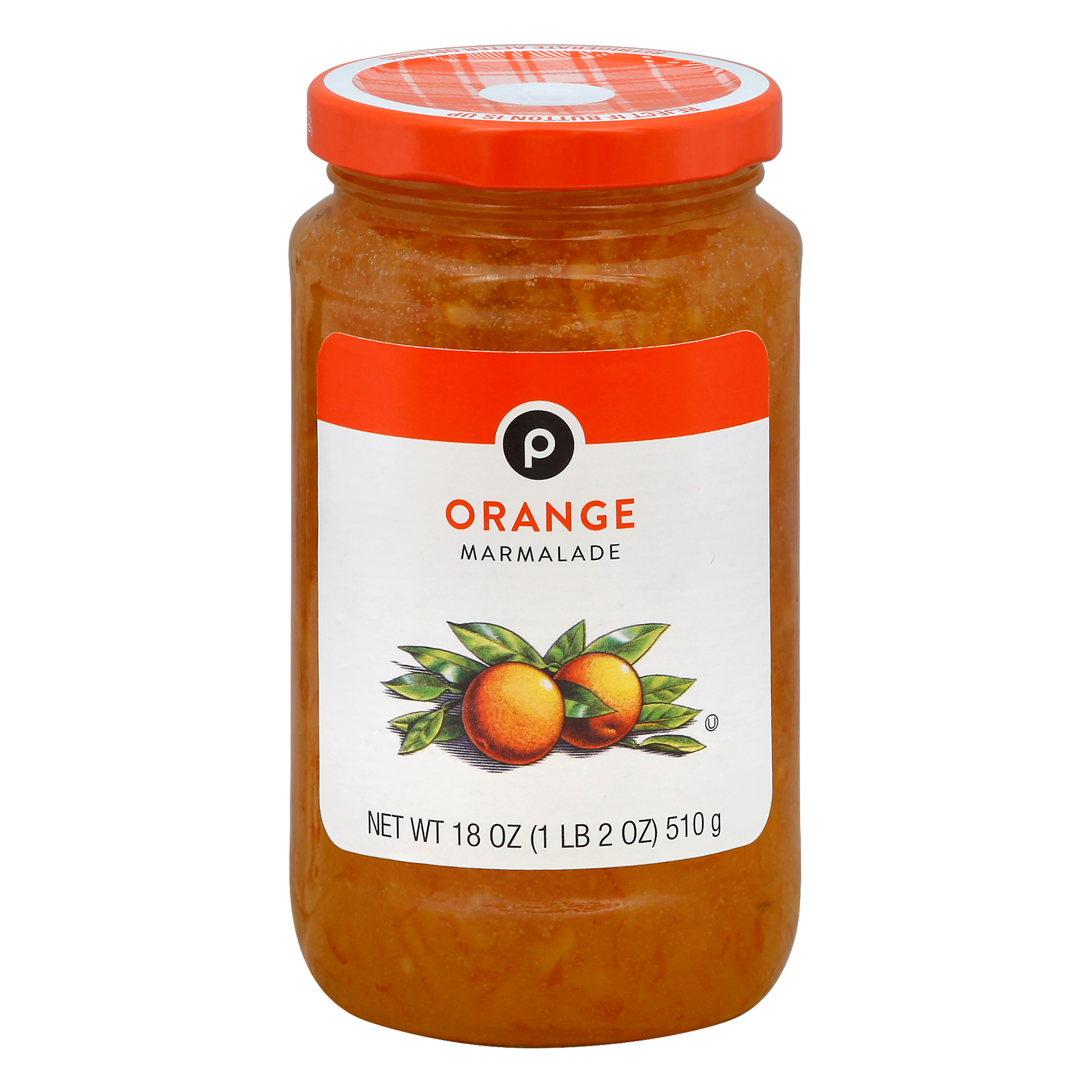 Publix Orange Marmalade 18 oz JAR