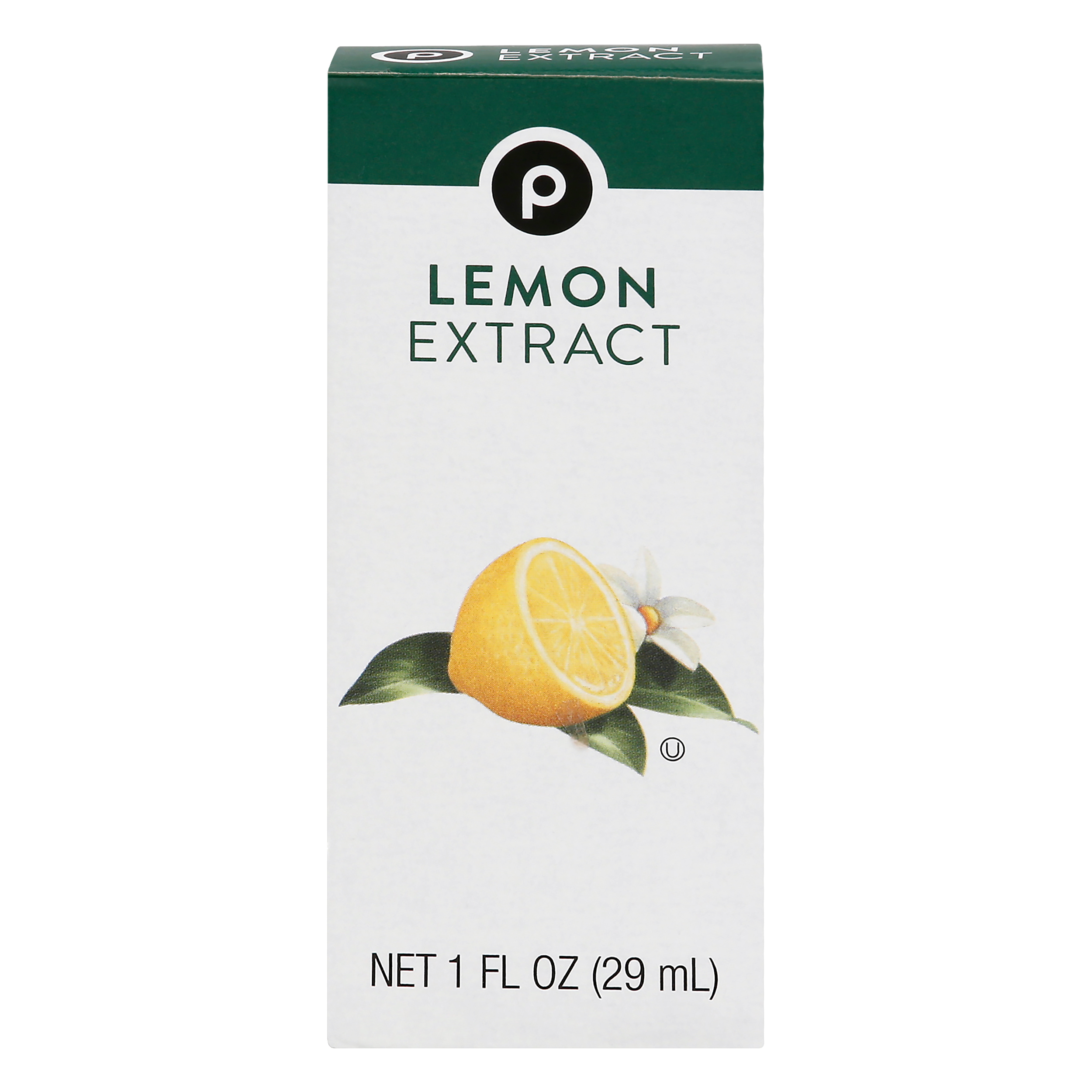 Publix Lemon Extract 1.0 oz BOX