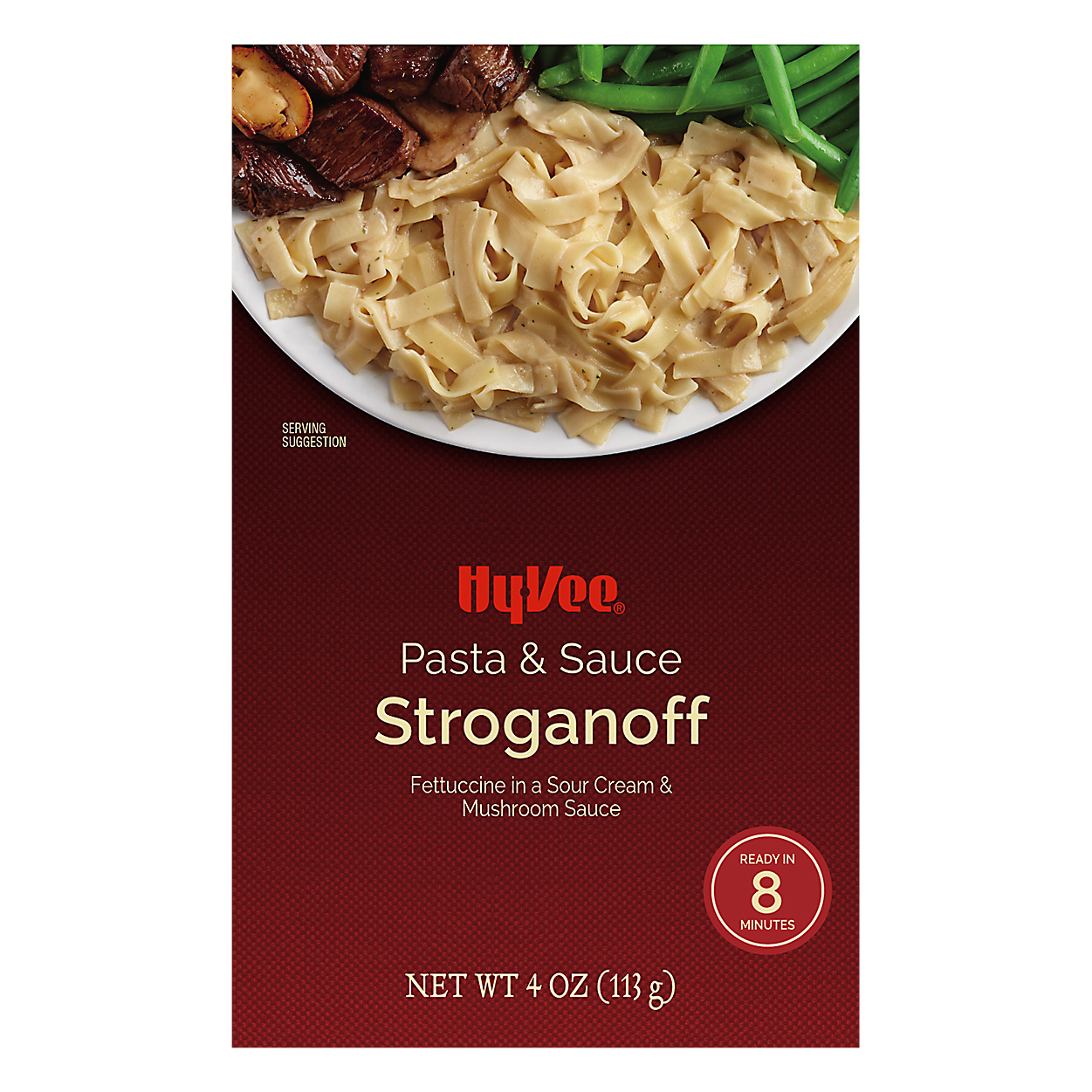 Hy-Vee Stroganoff Pasta & Sauce 4 oz