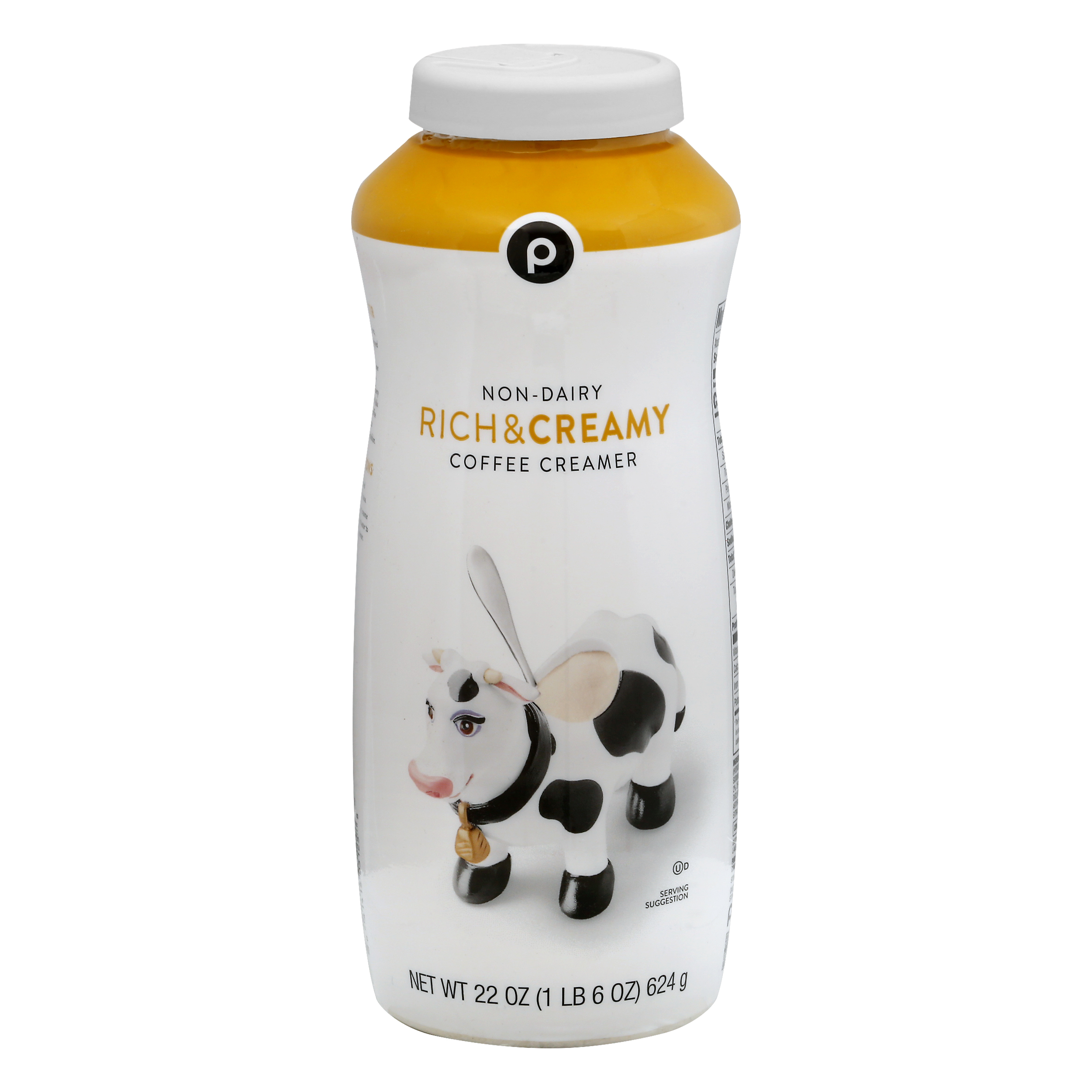Publix Non-Dairy Rich & Creamy Coffee Creamer 22 oz BOTTLE