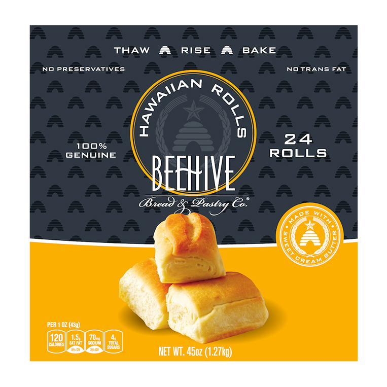 Beehive Bread & Pastry Co. Hawaiian Rolls 24 ea