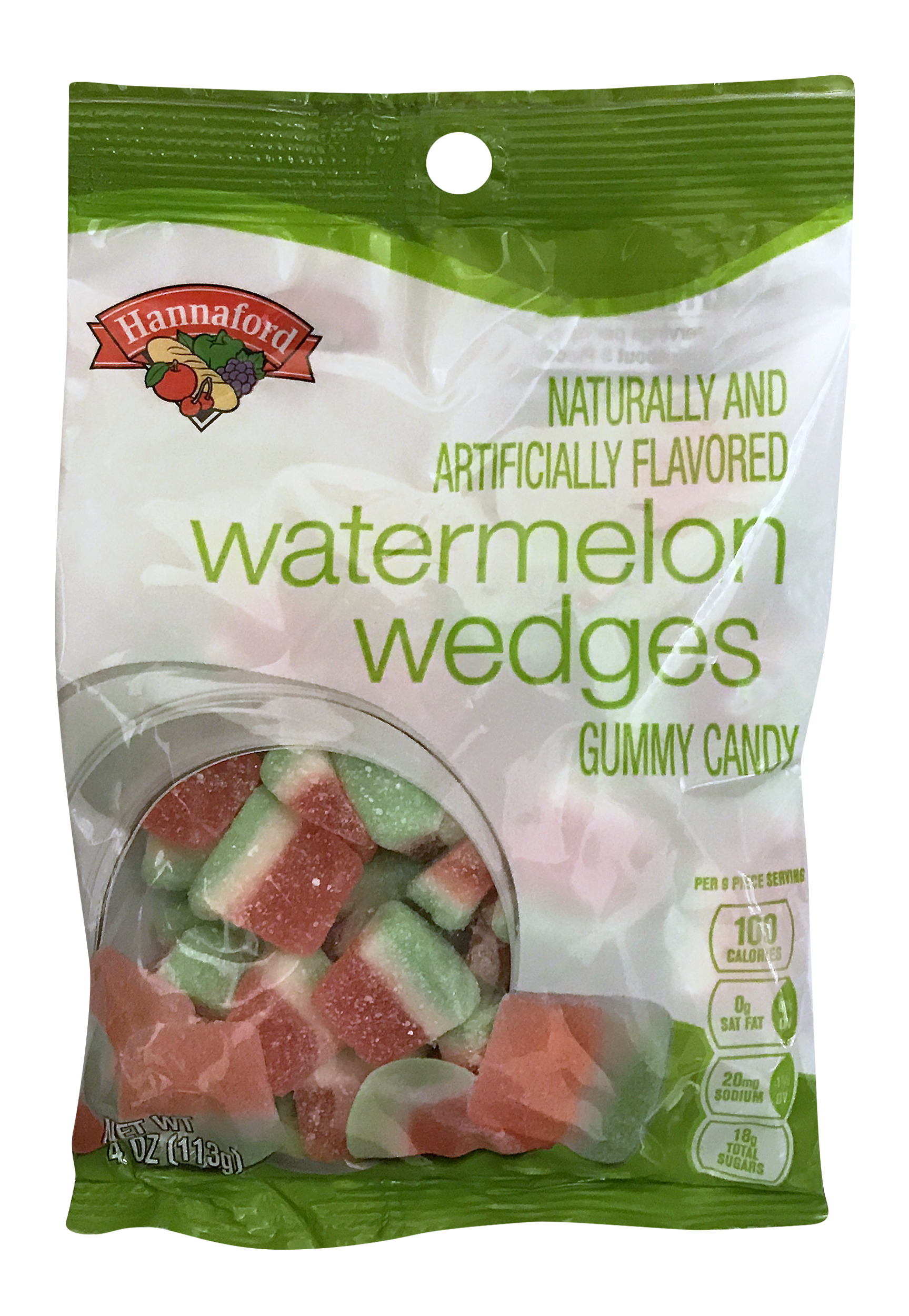 Hannaford Watermelon Wedges Gummy Candies