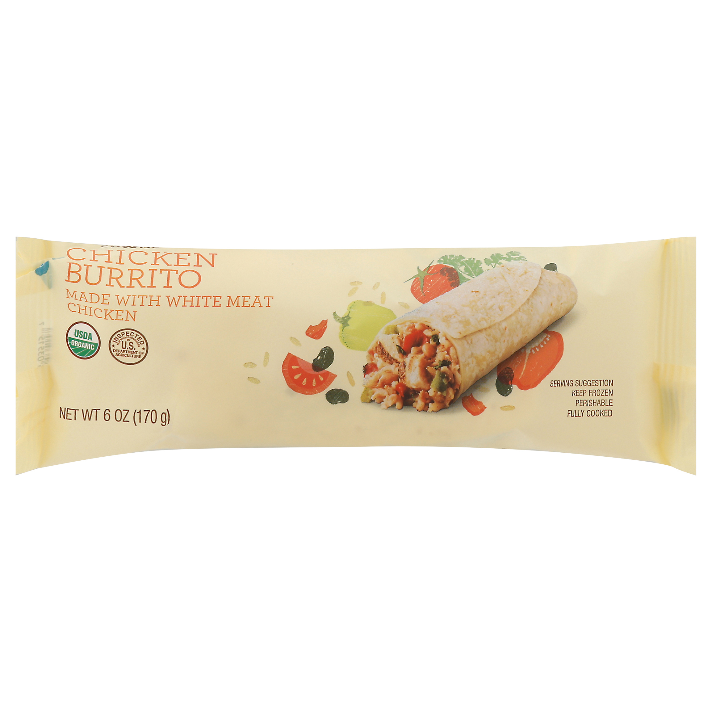 GreenWise Organic Chicken Burrito 6 oz