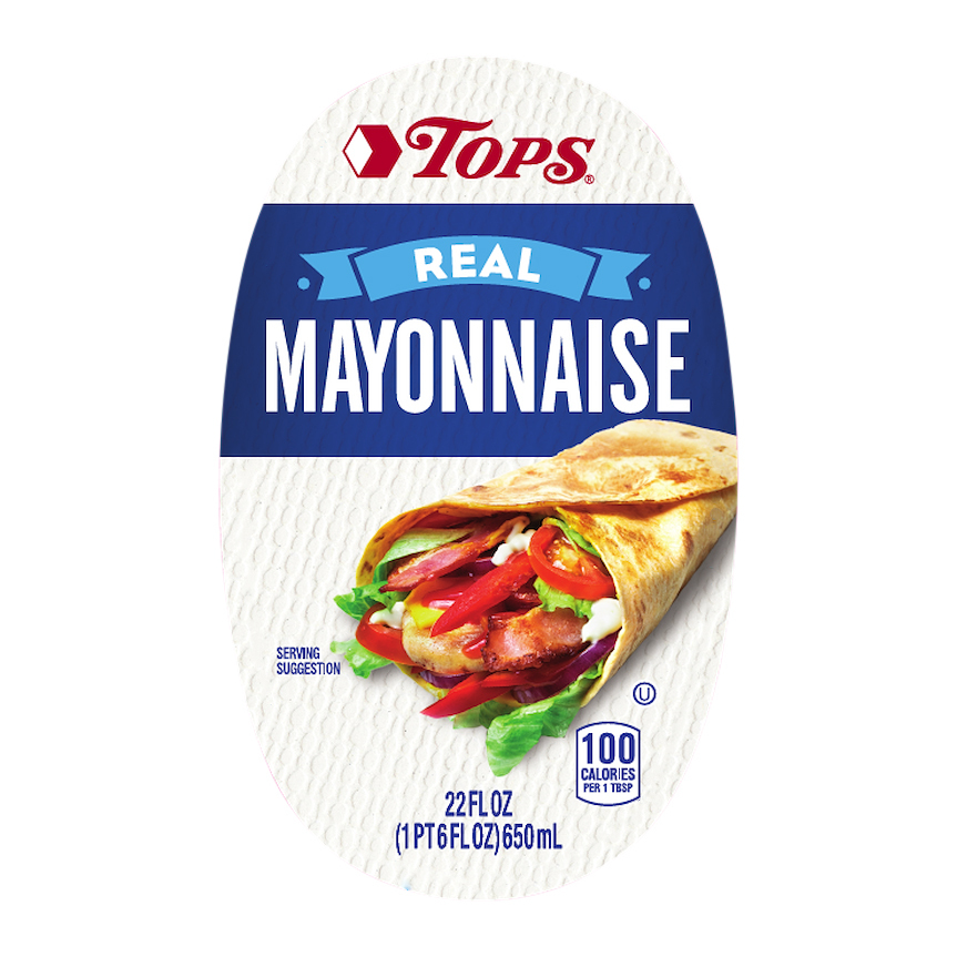 Tops Real Mayonnaise 22 floz