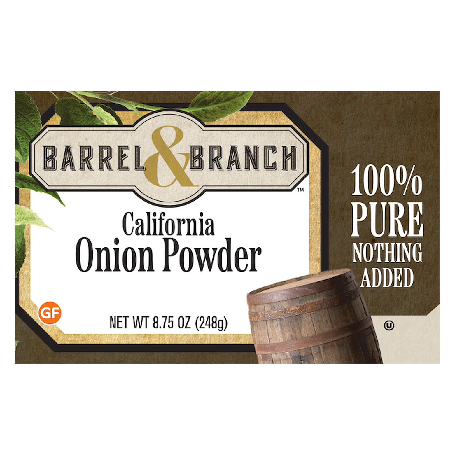 Barrel & Branch California Onion Powder 8.75 oz