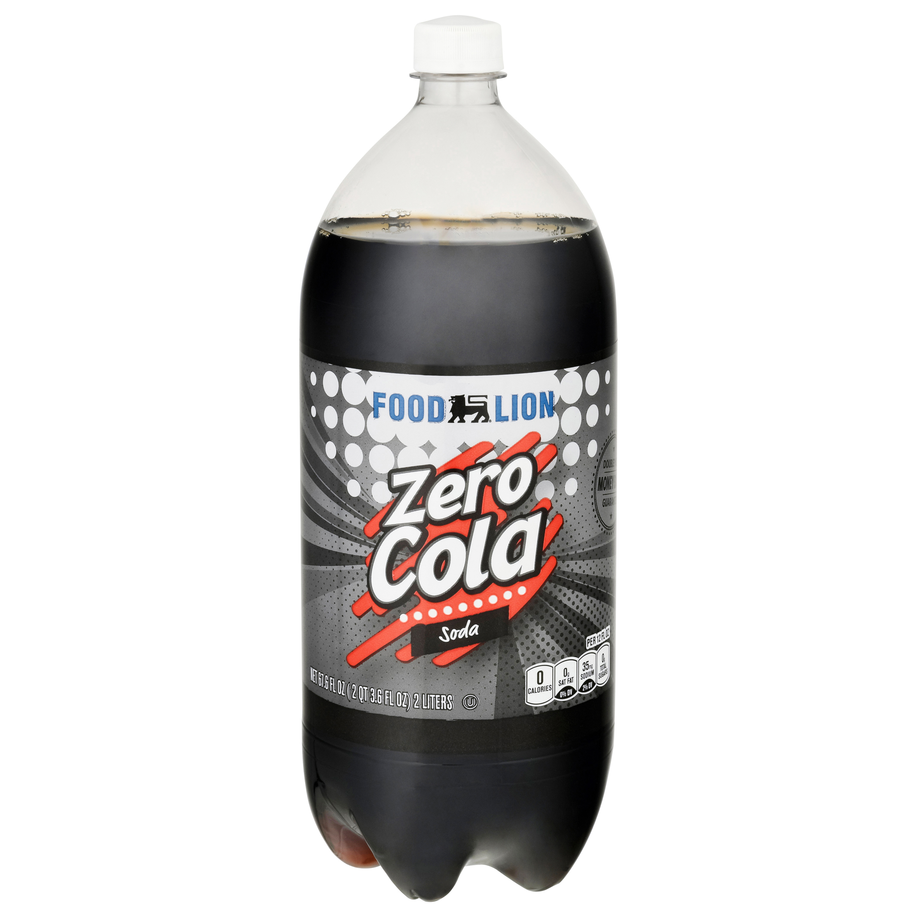 Food Lion Zero Cola Soda 67.6 fl oz