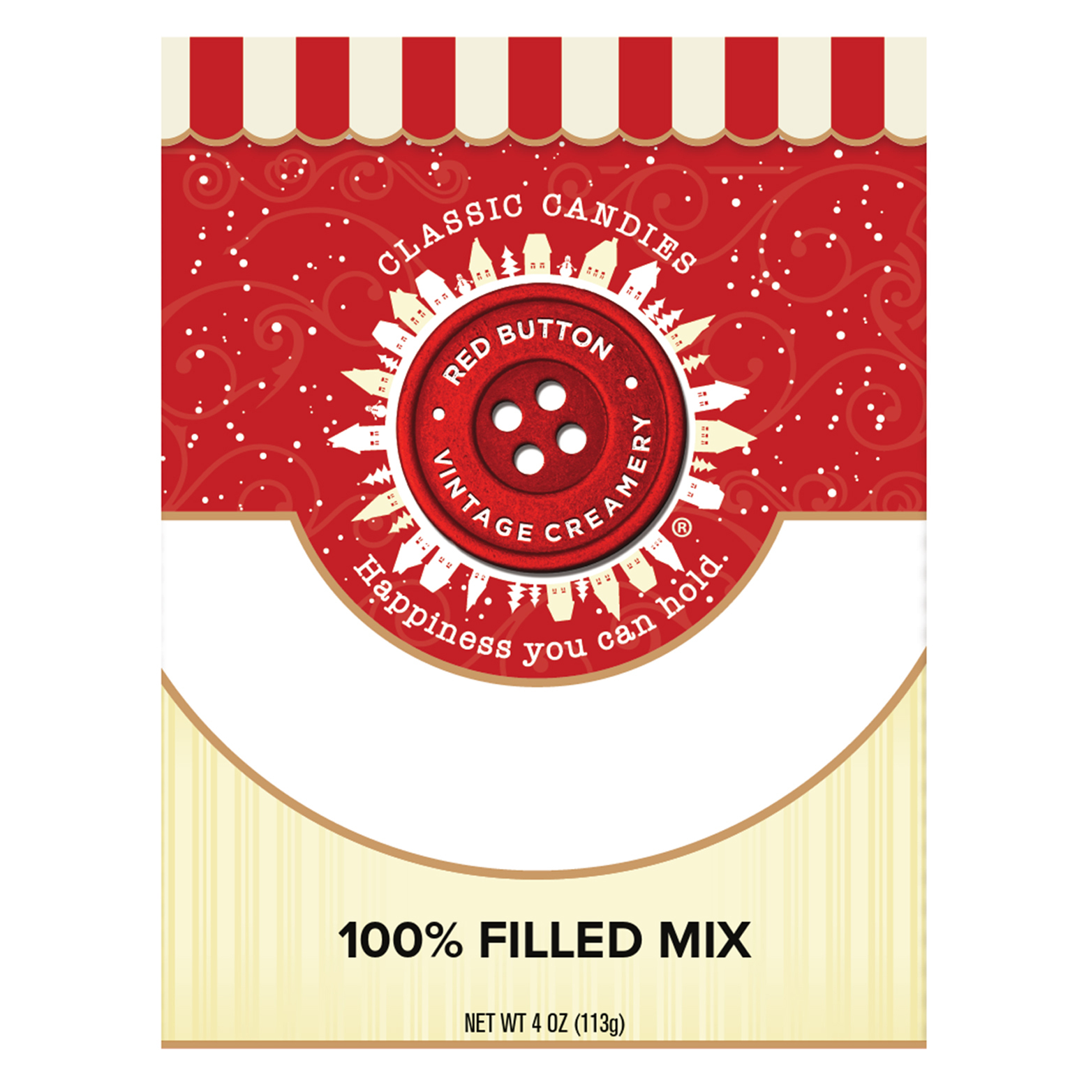Red Button Vintage Creamery Classic Candies 4 oz