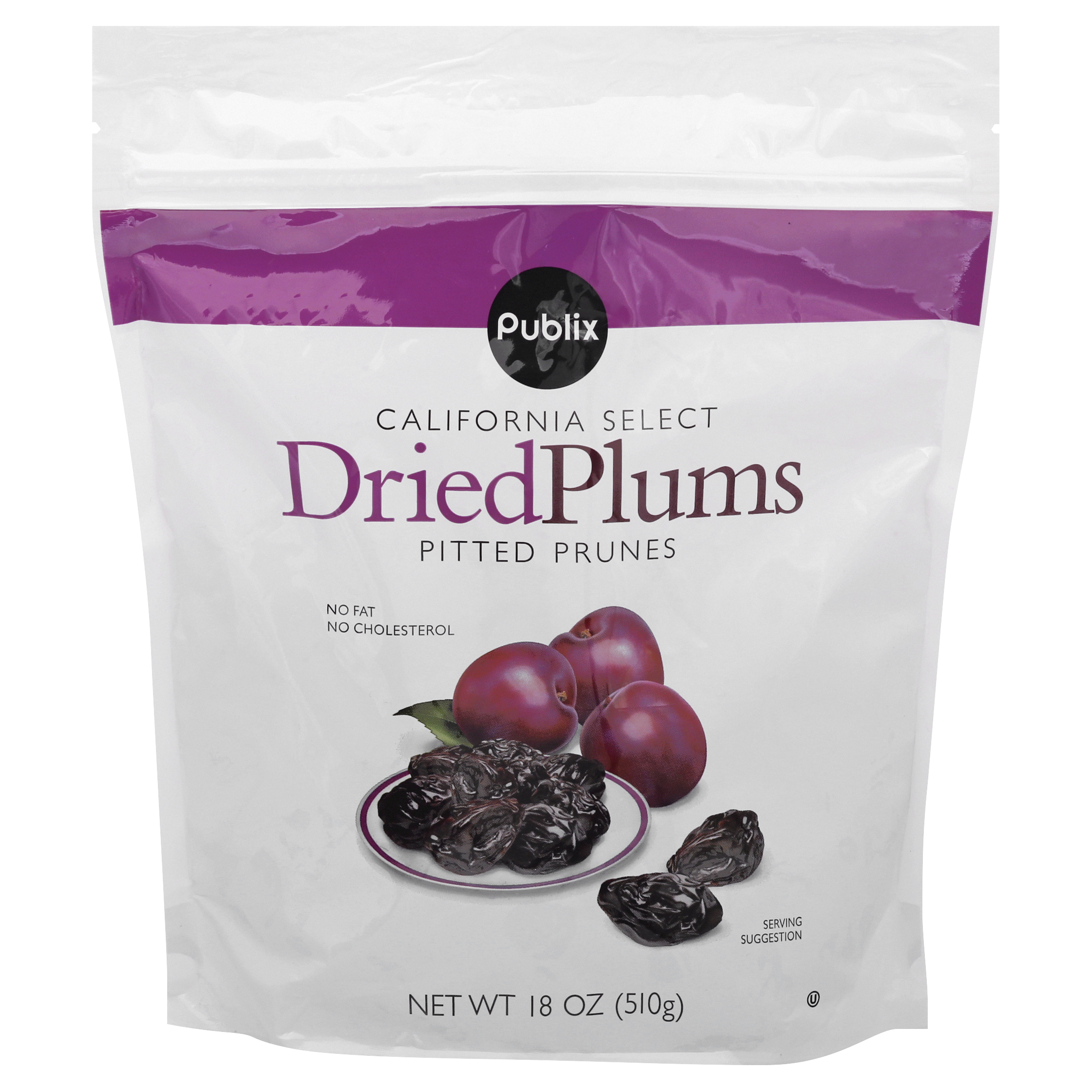 Publix California Select Dried Plums 18 oz POUCH