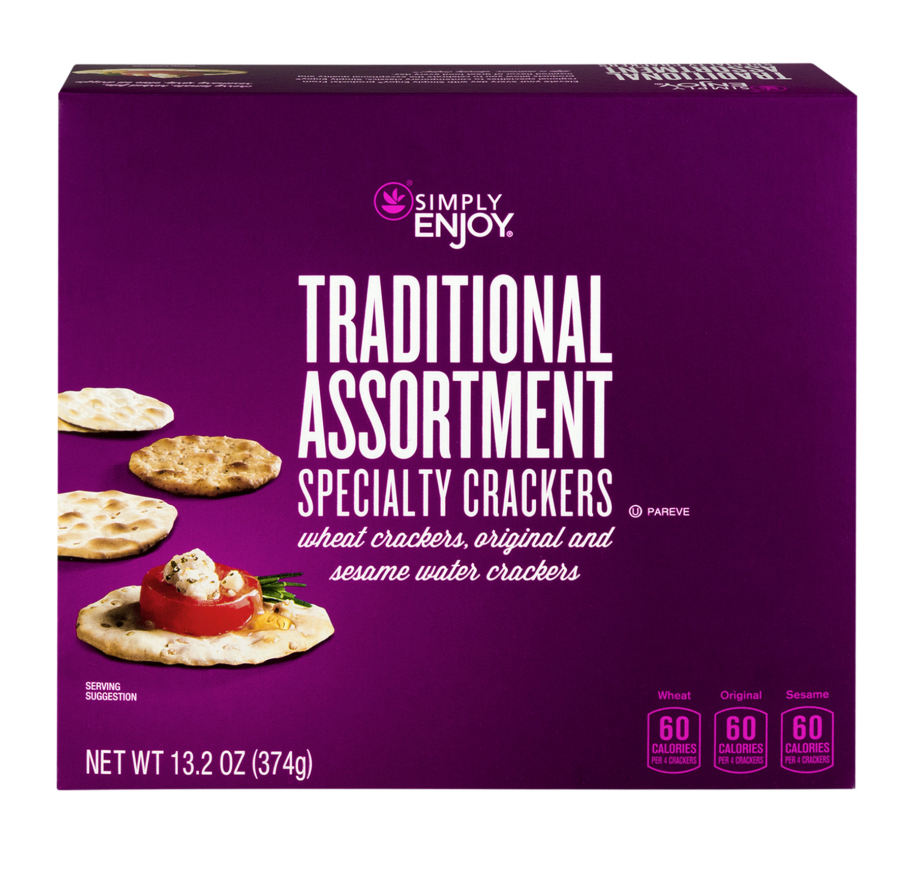 Simply Enjoy Specialty Crackers Traditional Assortment