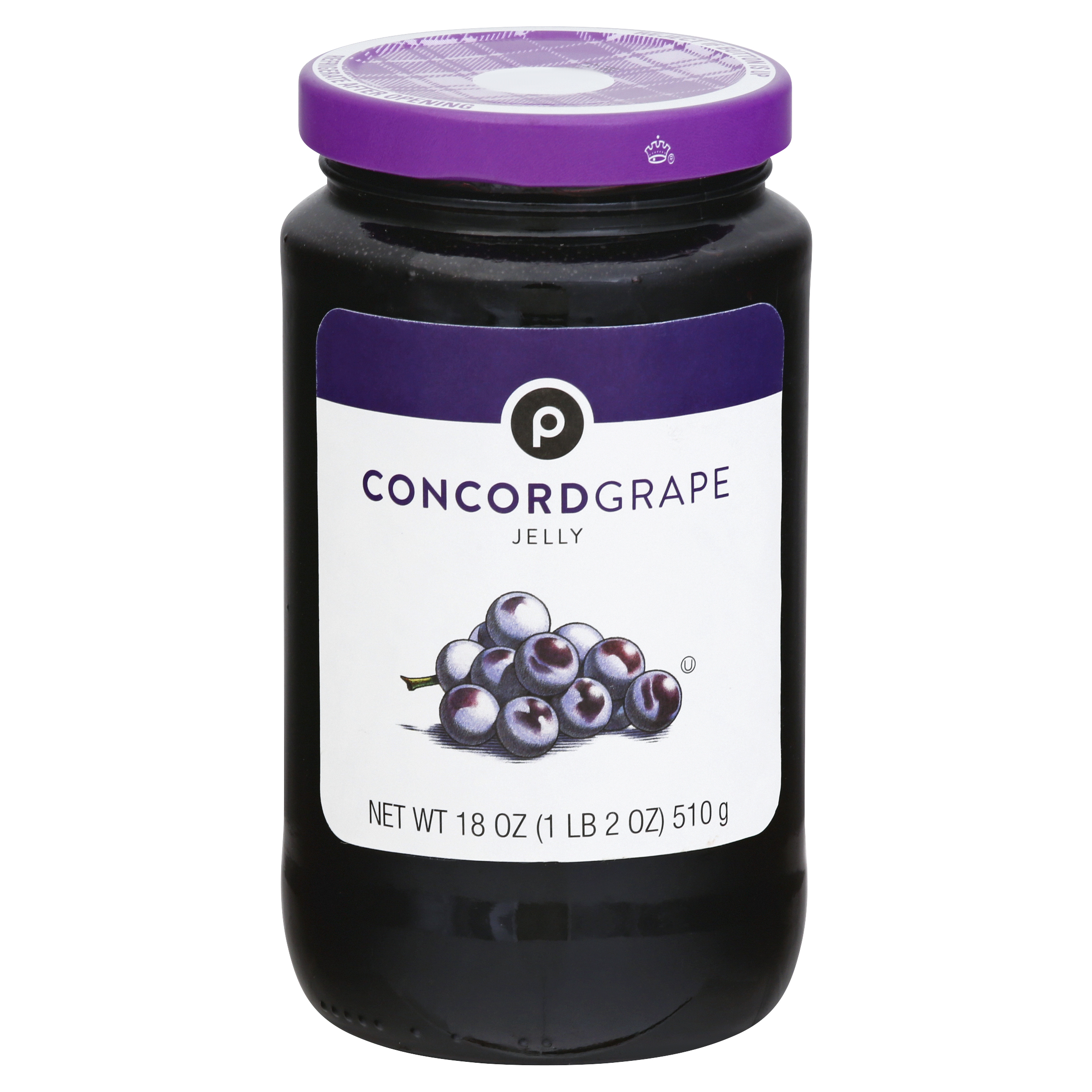 Publix Concord Grape Jelly 18 oz JAR