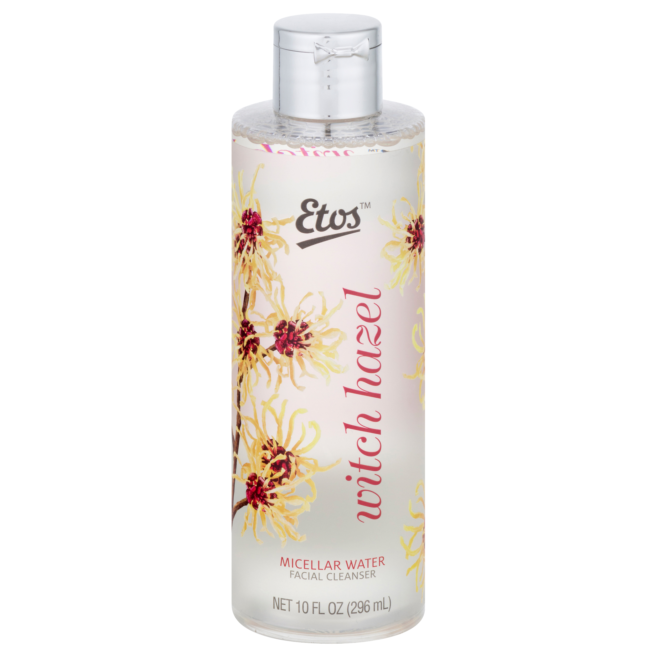 Etos Micellar Water Witch Hazel Facial Cleanser 10 oz Bottle