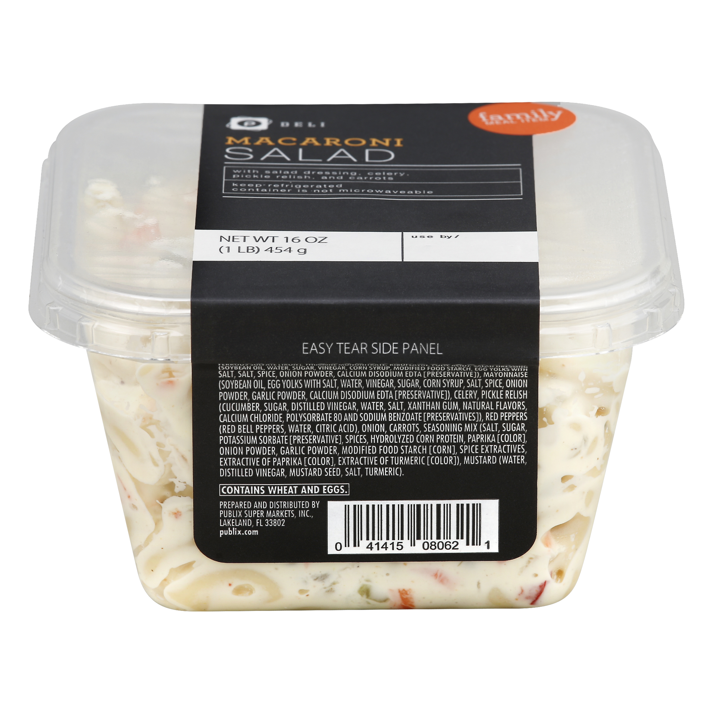 Publix Deli Macaroni Salad 16.0 oz CONTAINER