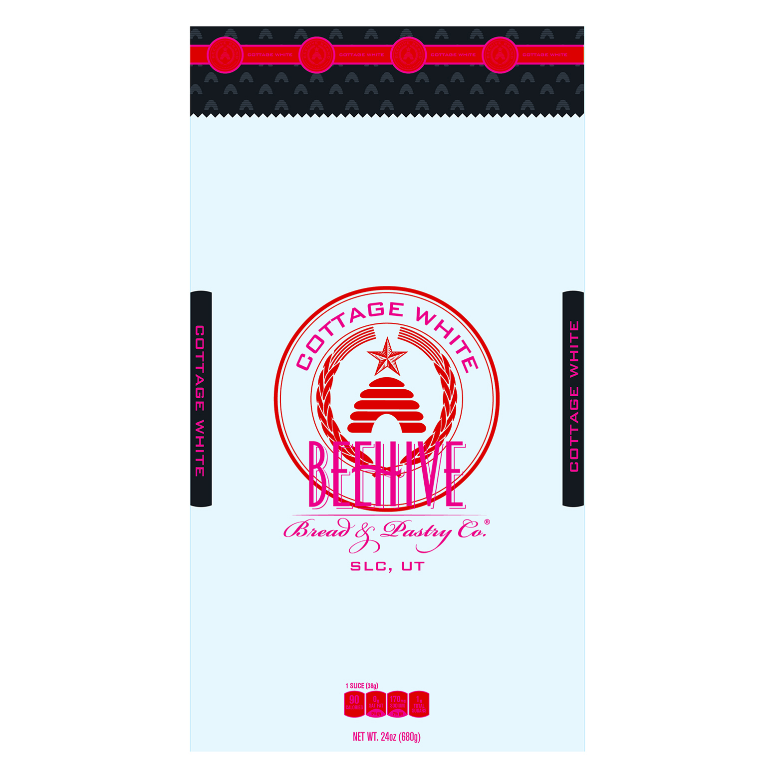 Beehive Bread & Pastry Co. Cottage White Artisan Bread 24 oz