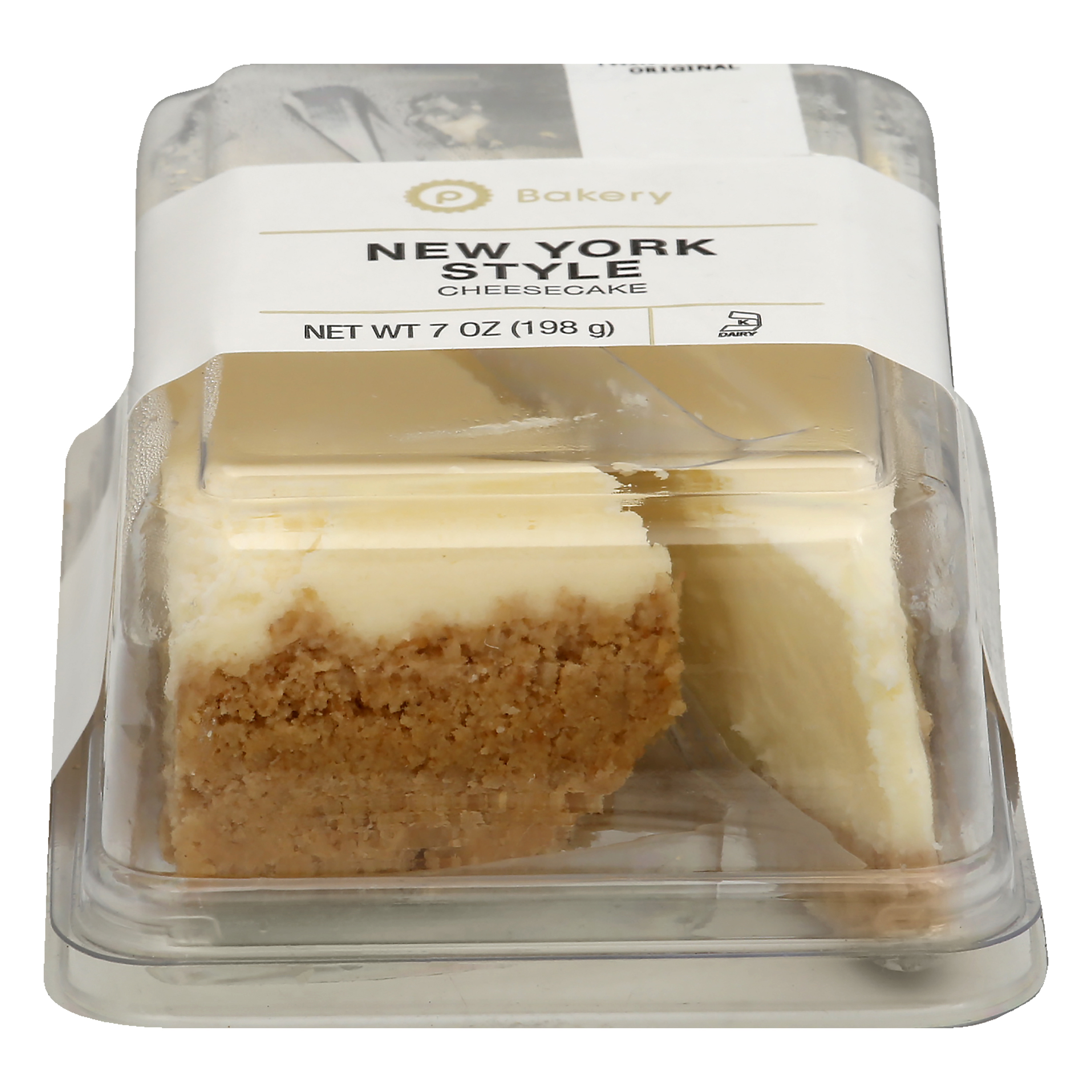 Publix Bakery New York Style Cheesecake 7 oz PLASTIC CONTAINER