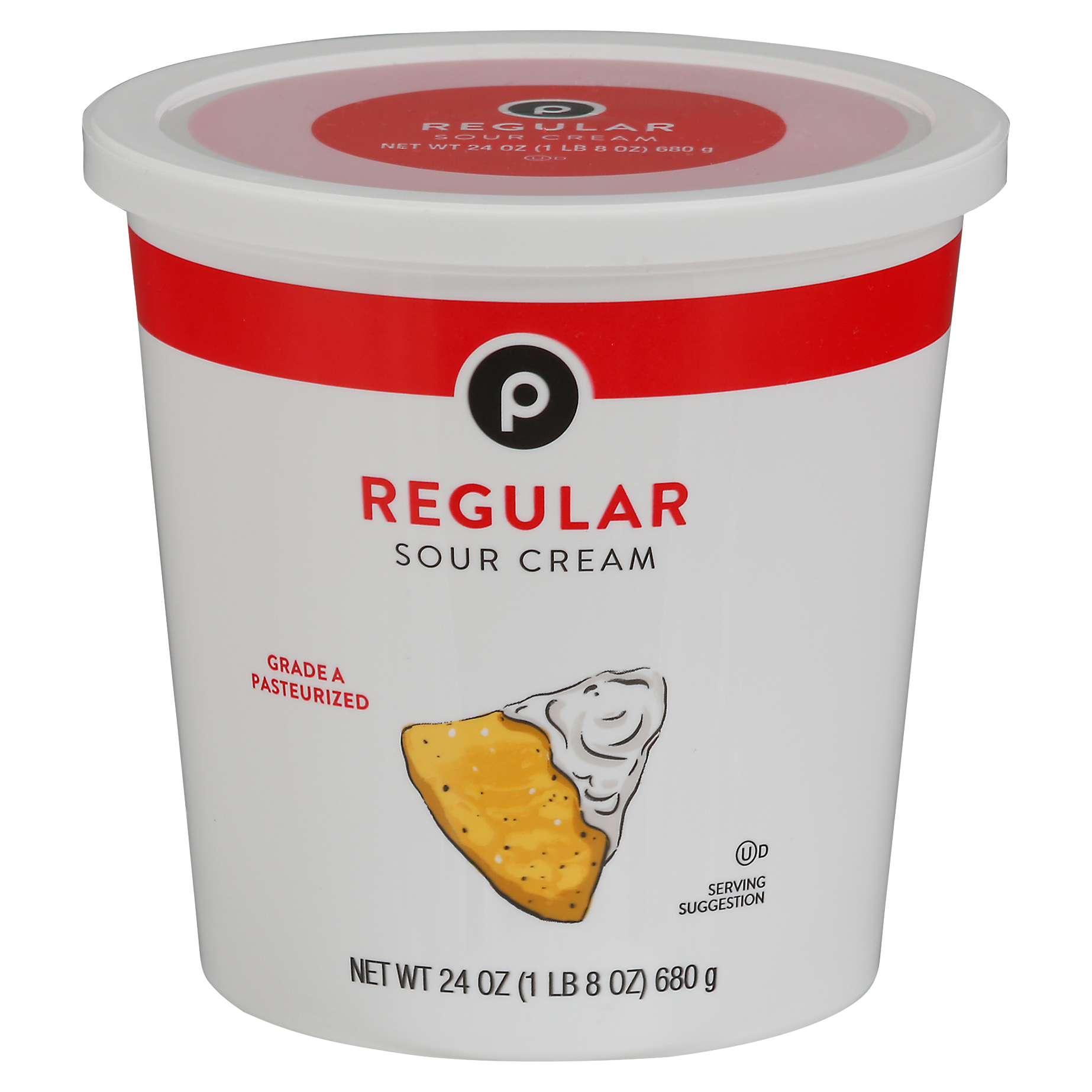 Publix Regular Sour Cream 24 oz