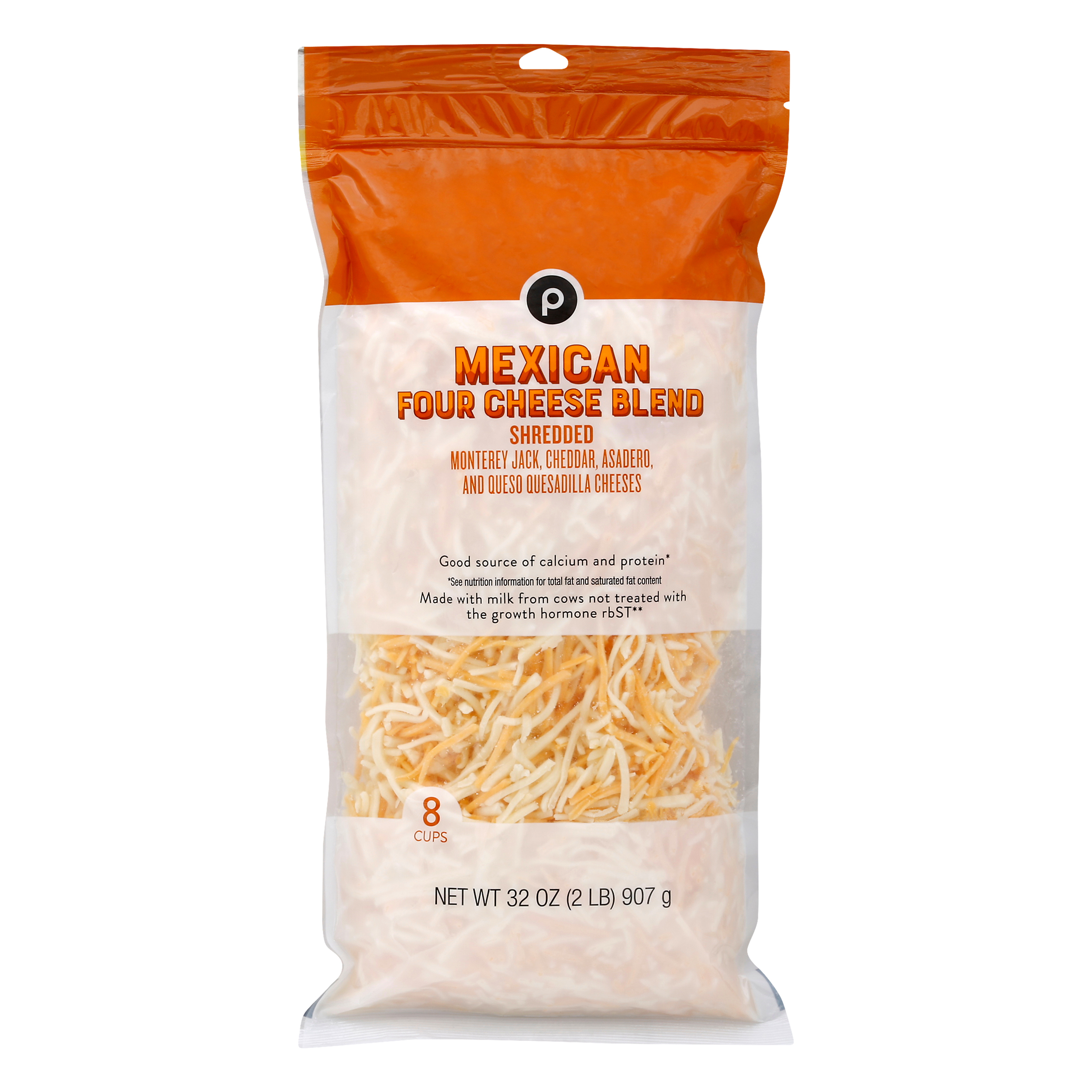 Publix Shredded Mexican Four Cheese Blend 32.0 oz BAG