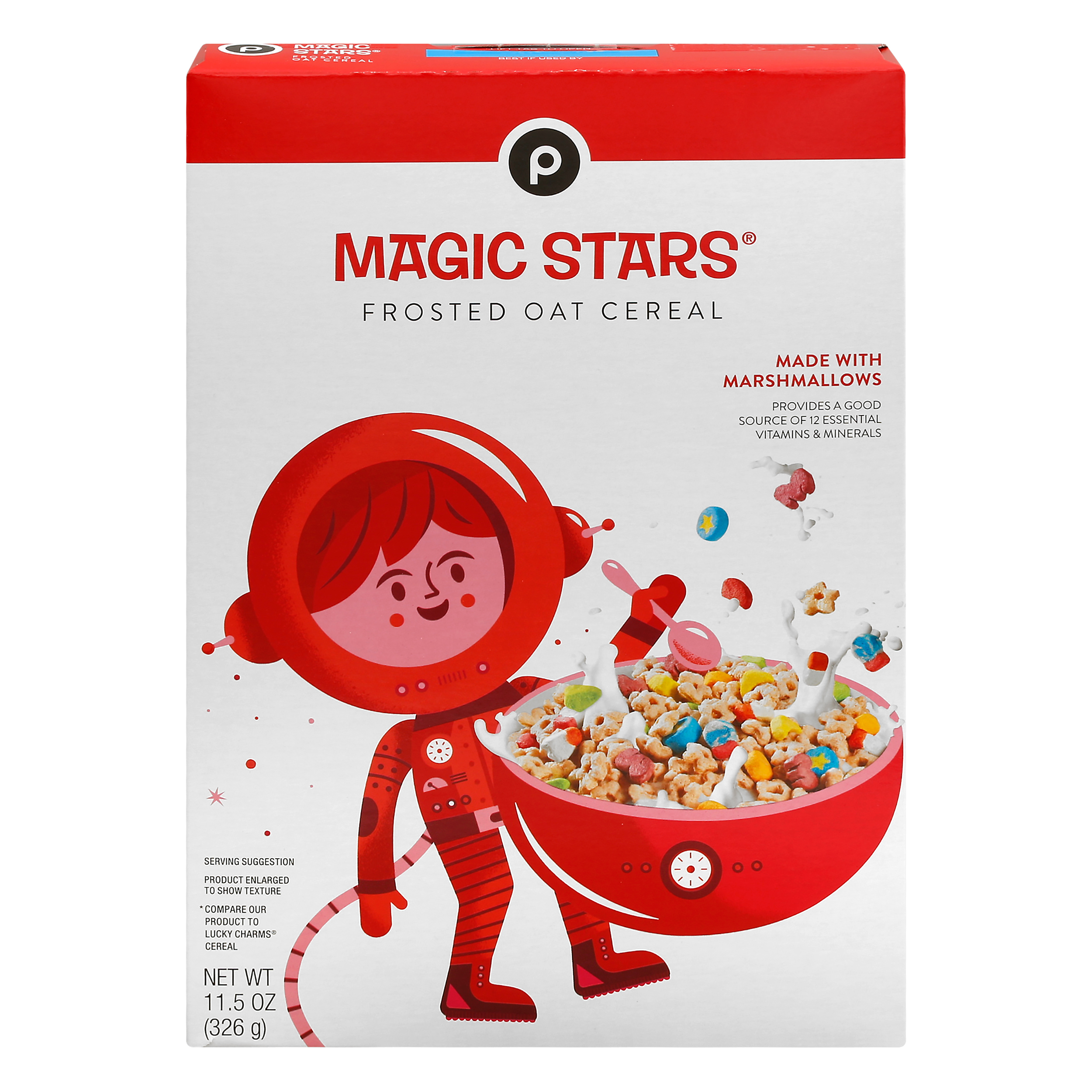 Publix Magic Stars Frosted Oat Cereal 11.5 oz BOX